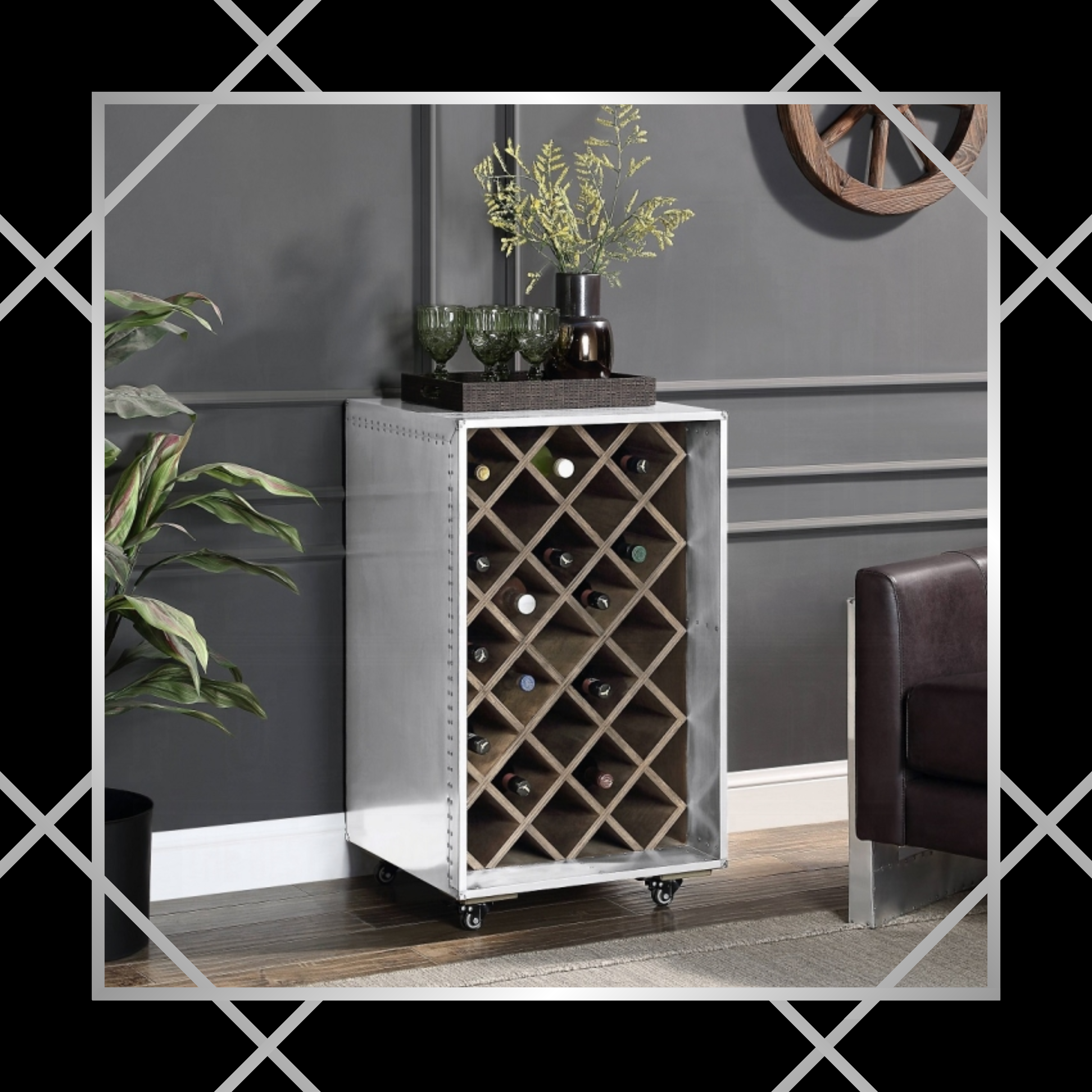 Wine Racks | Cabinets – Millennial Furniture Shipped